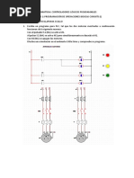 Práctica #4 - Simulador Cade Simu | PDF | Relé | Corriente eléctrica