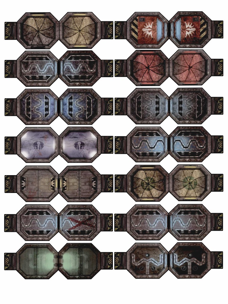 Space - Hulk - Doors Maps PDF | PDF