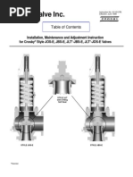 Data Sheet PSV | PDF | Valve | Liquids