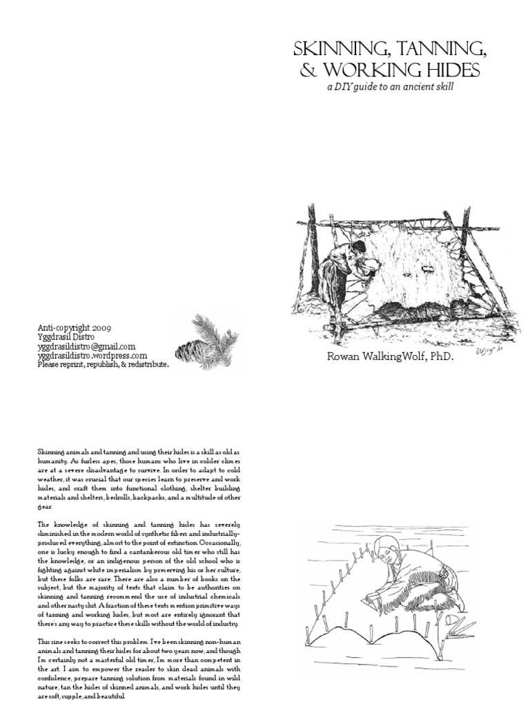 Skinning Tanning Working Hides Print mk2 PDF | PDF | Acorn | Nature Skinning Tanning Working Hides Print mk2 PDF | PDF | Acorn | Nature