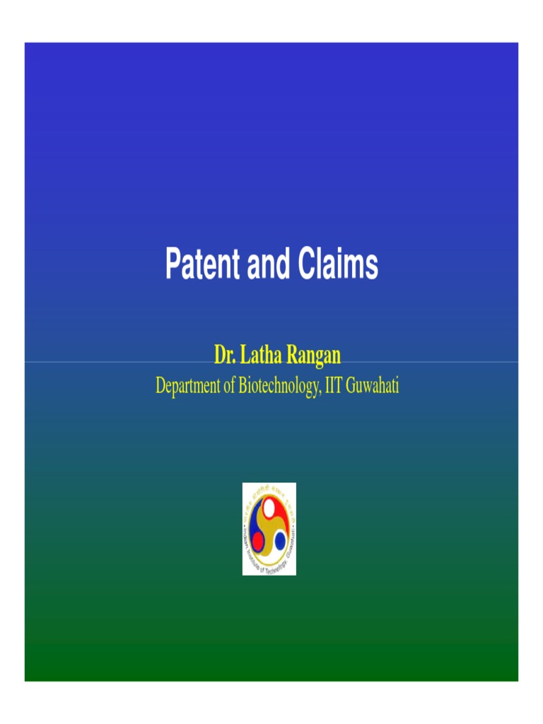 4.patent and Claims | Download Free PDF | Patent Claim | Prior Art