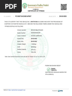Vehicle Fitness Certificate Form 38 | PDF