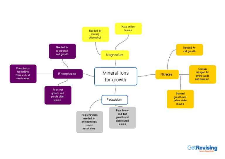 Mineral Ions for Growth