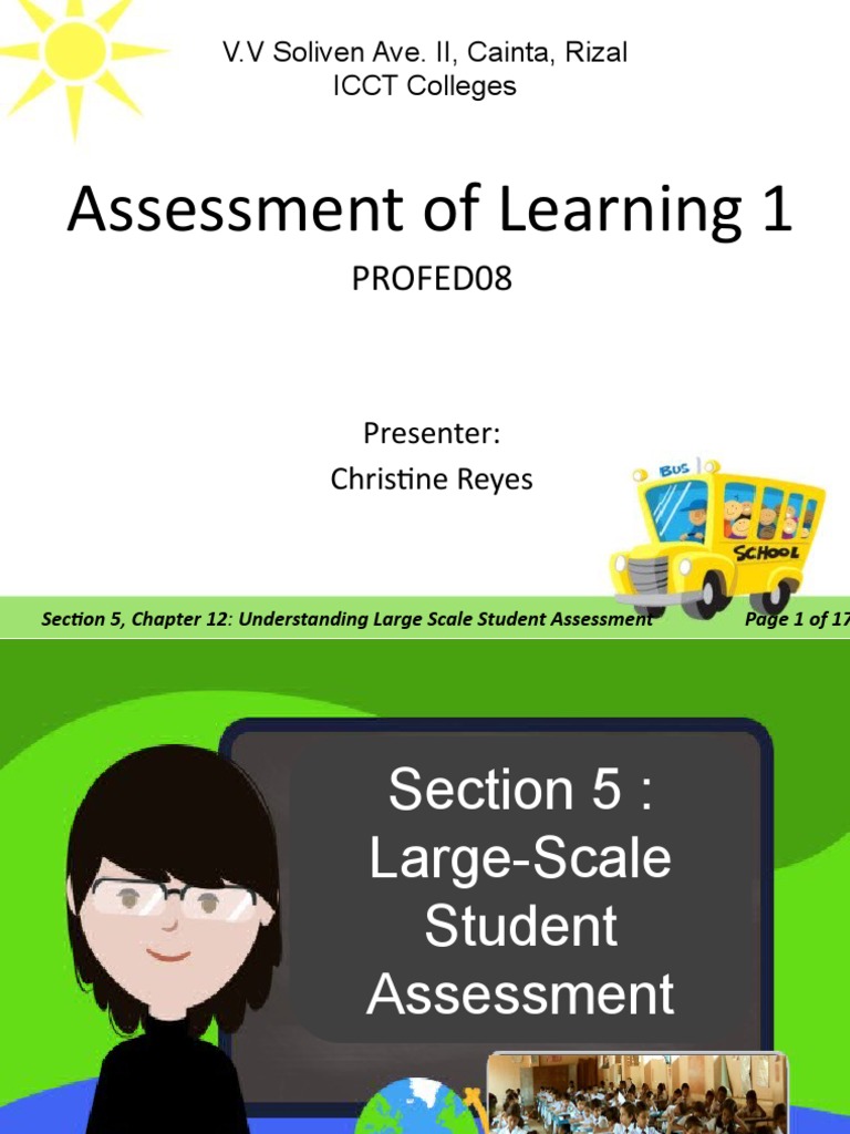 Assessment of Learning 1: Profed08 | PDF | Educational Assessment ...