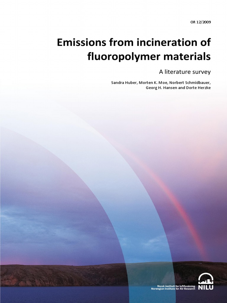 Incineration of Fluoropolymers PDF | PDF | Polyurethane | Polymers