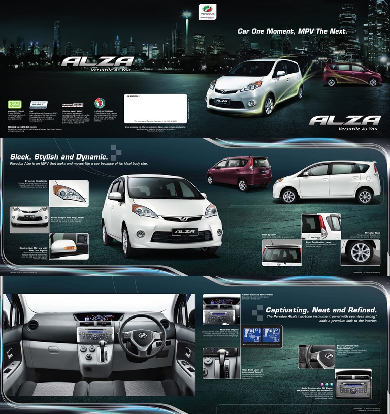 Alza Brochure | PDF | Anti Lock Braking System | Vehicle Parts