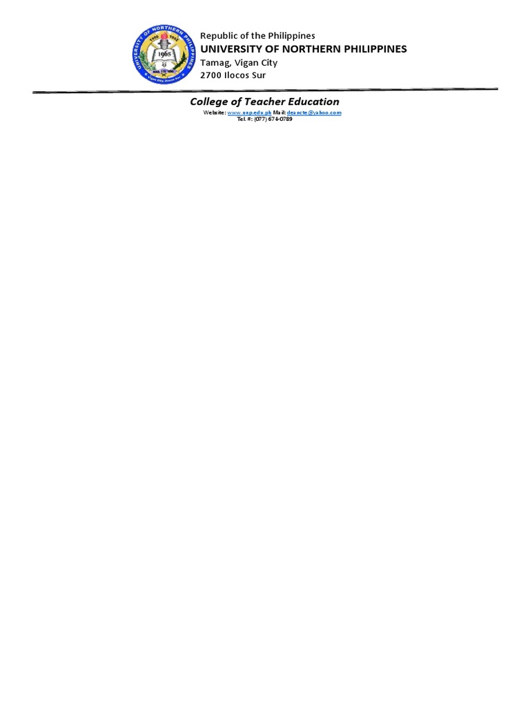 UNP Header A4 Portrait | PDF