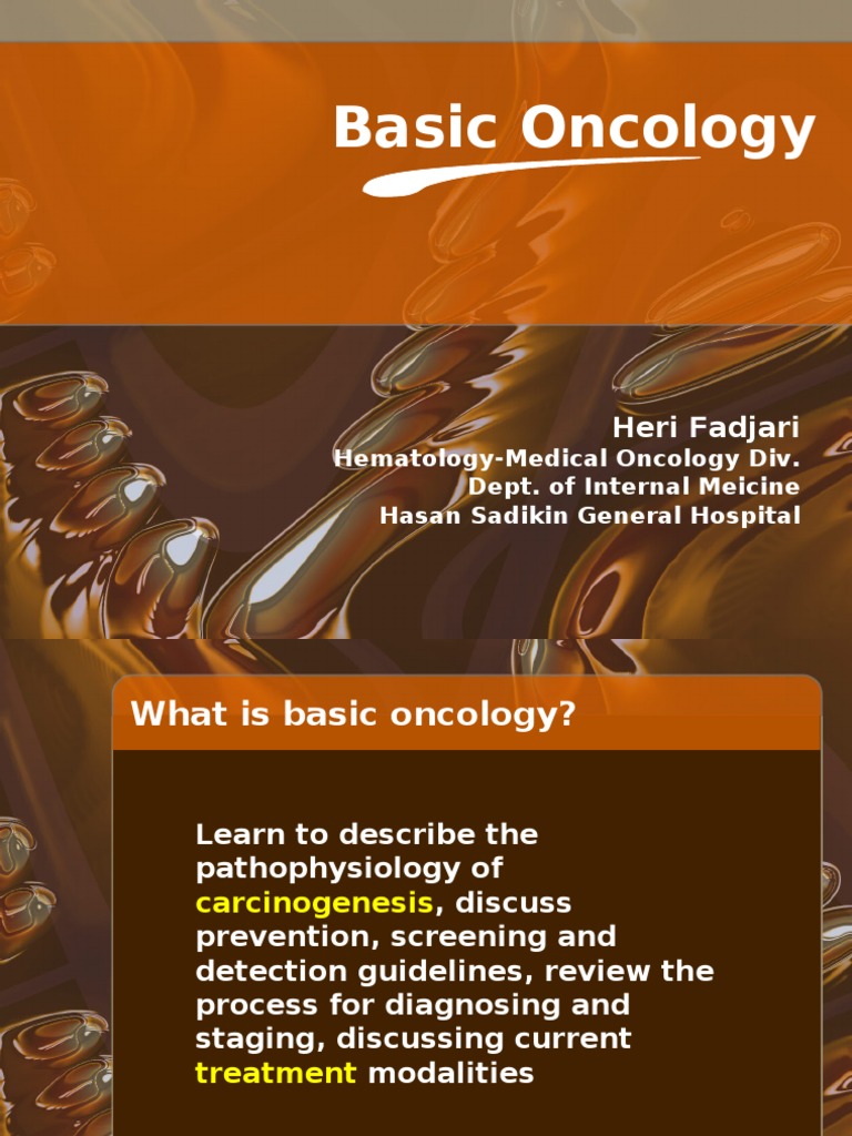 Basic Oncology Pdf Chemotherapy Ovarian Cancer