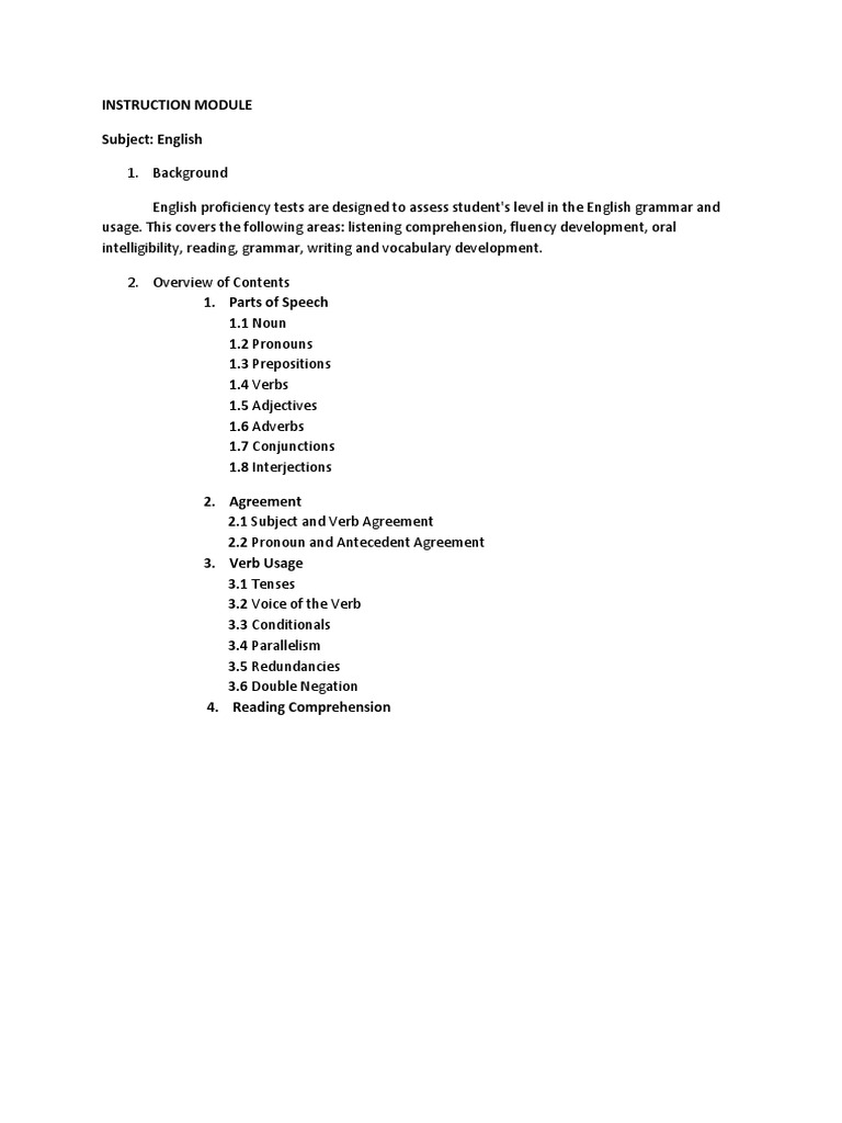 English Reviewer and Test PDF | PDF | Grammatical Number | Verb