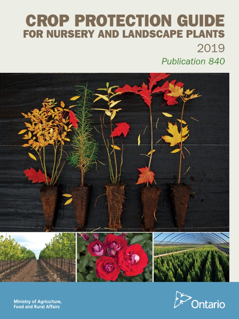 Crop Protection Guide: For Nursery and Landscape Plants | PDF ...