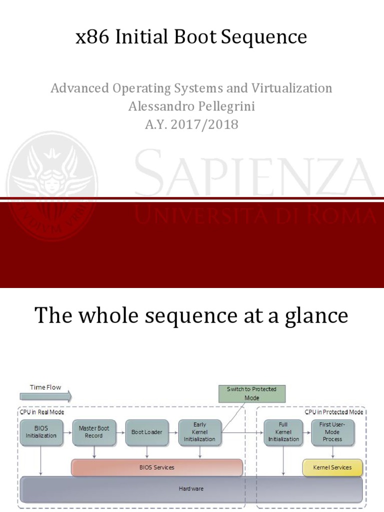 1.initial Boot Sequence | PDF | Booting | Electronic Engineering