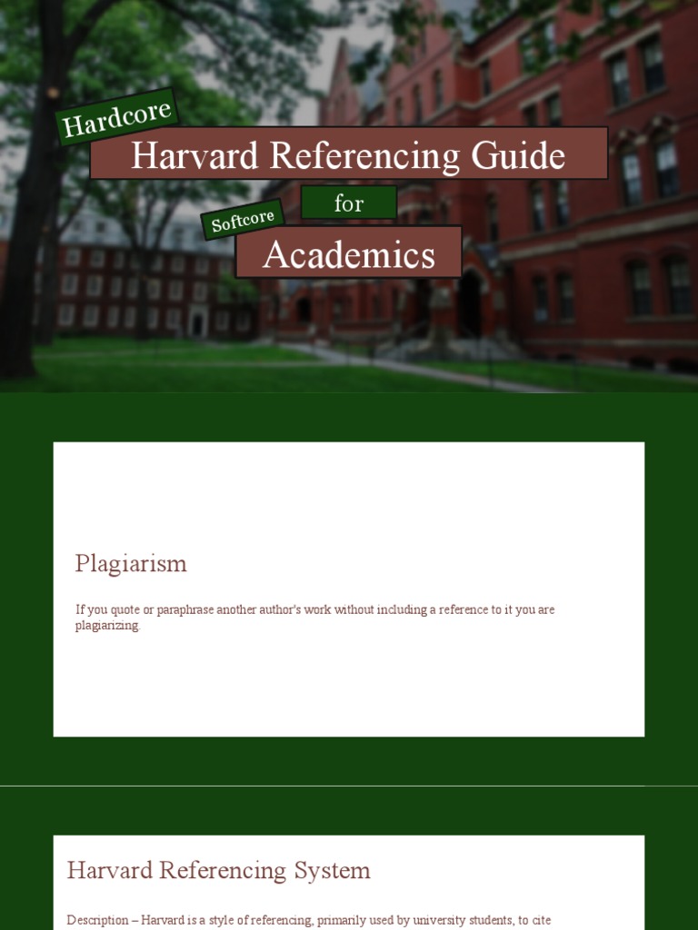 Harvard Referencing Guide | PDF | Dermatology | Citation