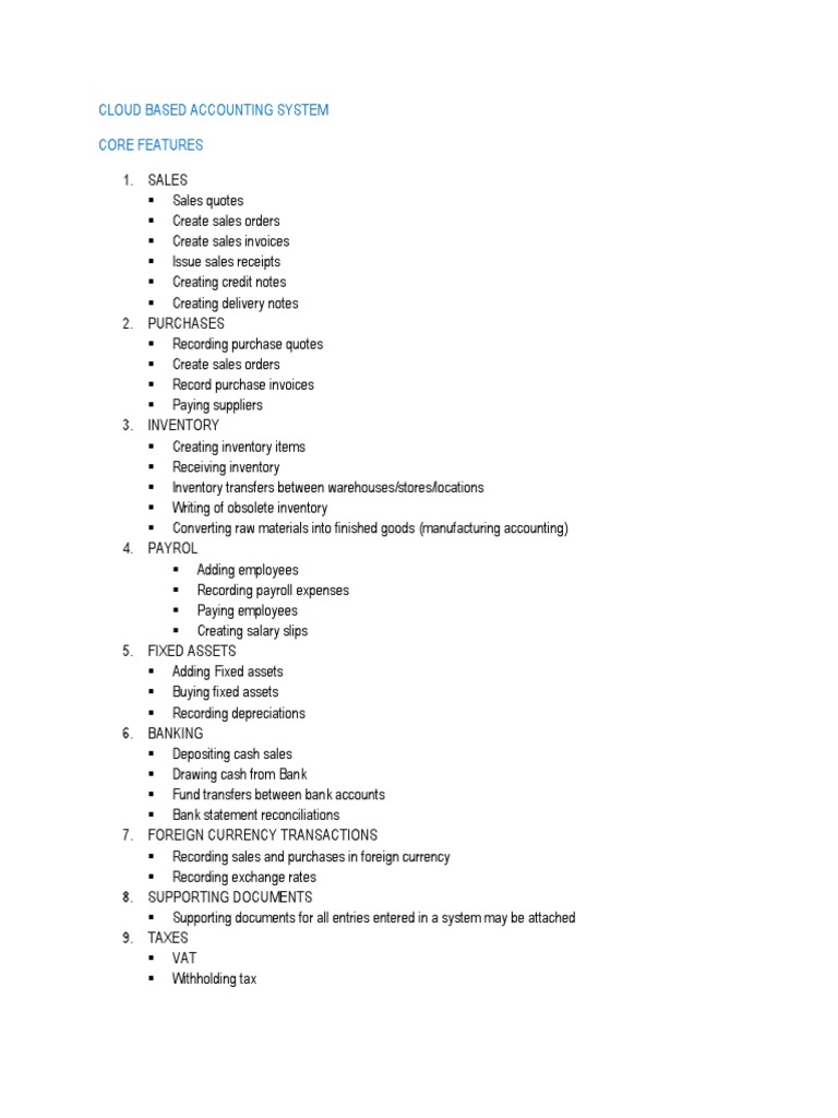 Key Features and Modules | PDF | Inventory | Financial Transaction