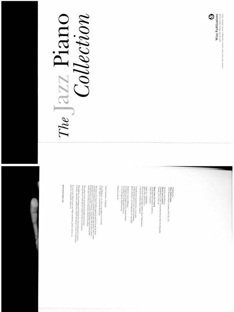 The Jazz Piano Collection | PDF