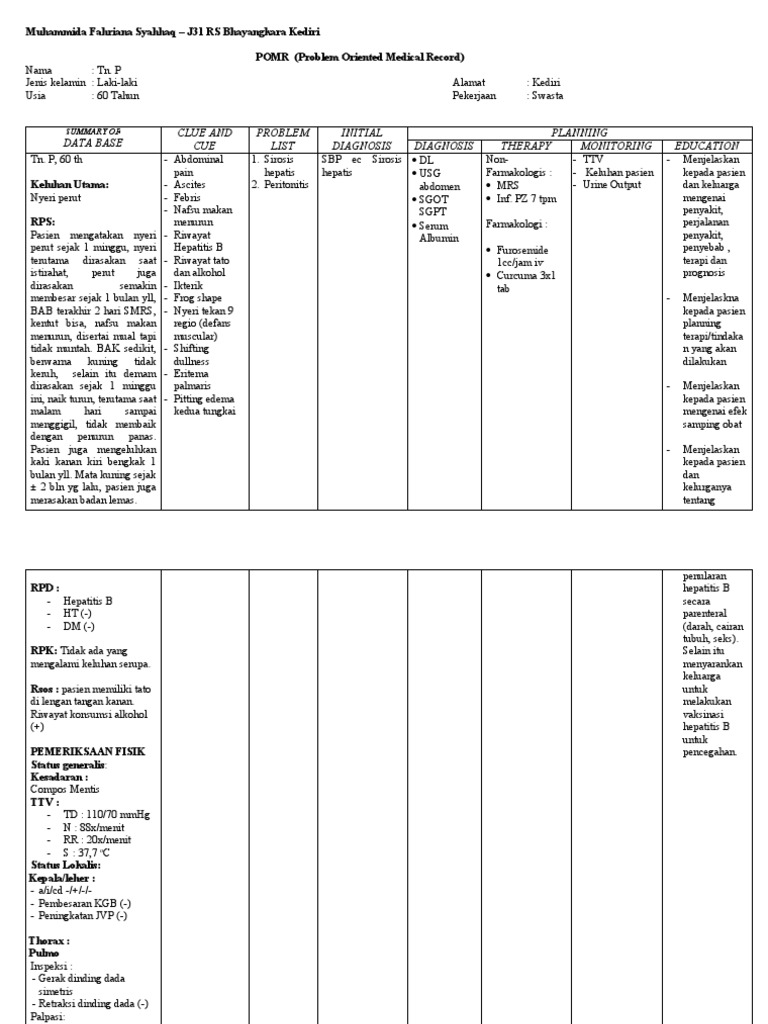 Pomr Laporan Kasus | PDF