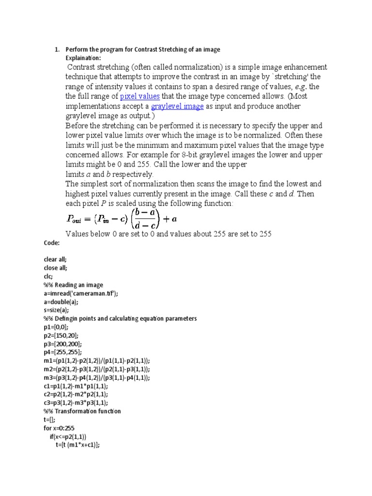 DIP Programs | PDF | Computer Vision | Multidimensional Signal Processing