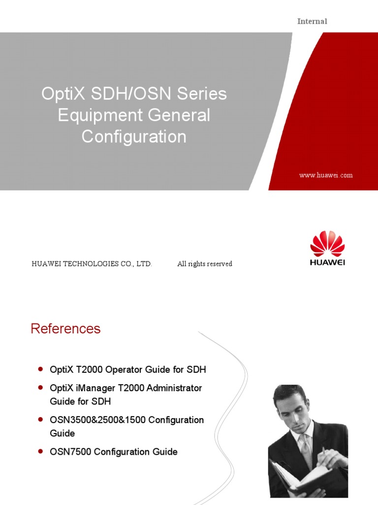 OptiX OSN Series General Configura Lap | PDF | Network Topology ...