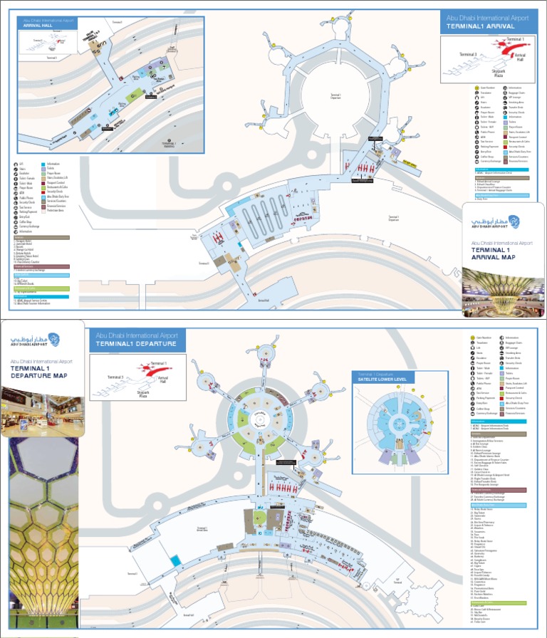 Terminal 1 Map - 2015 - R3 - tcm13-4100 | PDF | Airport | International ...