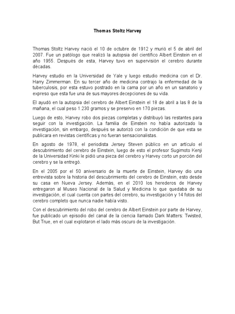 Thomas Stoltz Harvey) | PDF