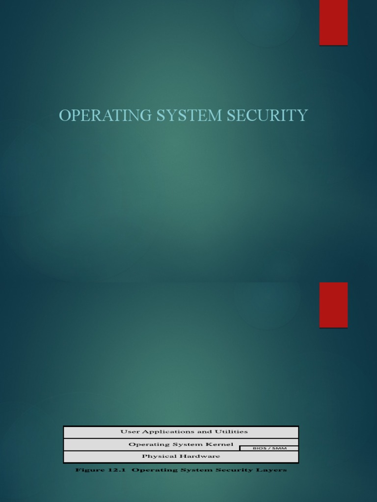 Chapter 3 - Operating Systems Security | PDF | Virtualization | Windows ...