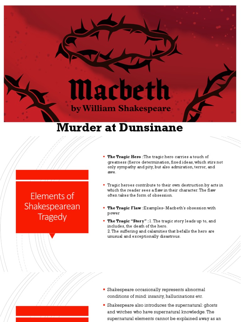 Macbeth, Murder at Dunsinane | PDF | Macbeth | Tragedy