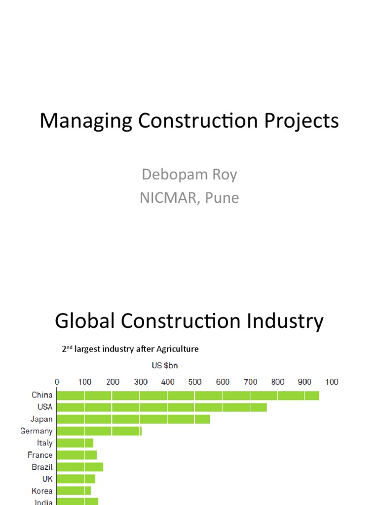 Managing Construction Projects | PDF | Inventory | Construction Management