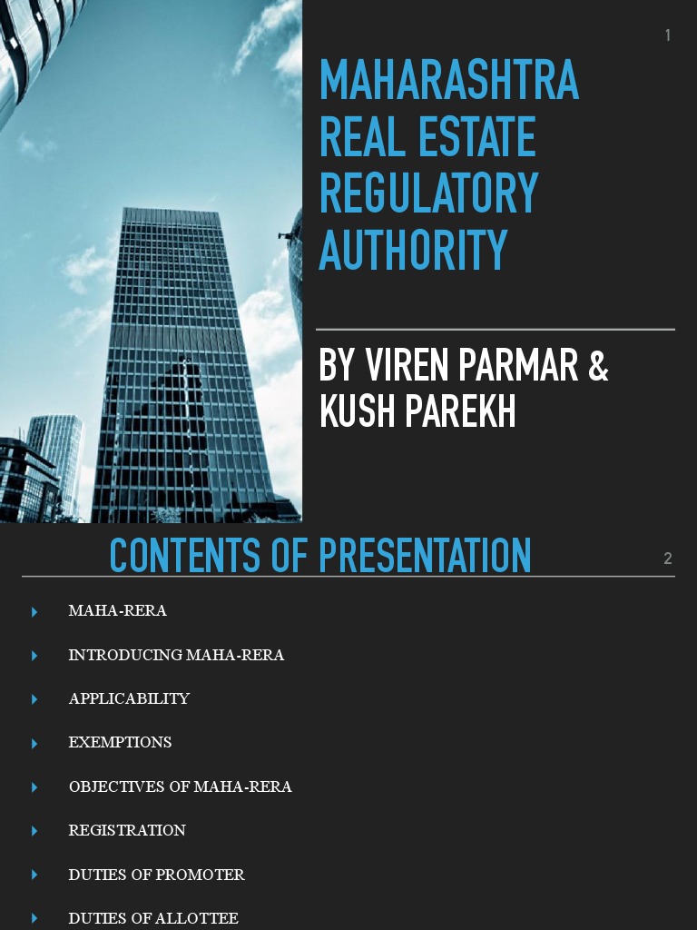 Maha RERA | Download Free PDF | Government | Justice