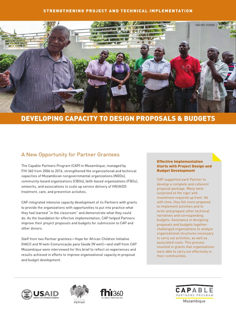 Resource SPT Cap Mozambique Budget | PDF | United States Agency For ...