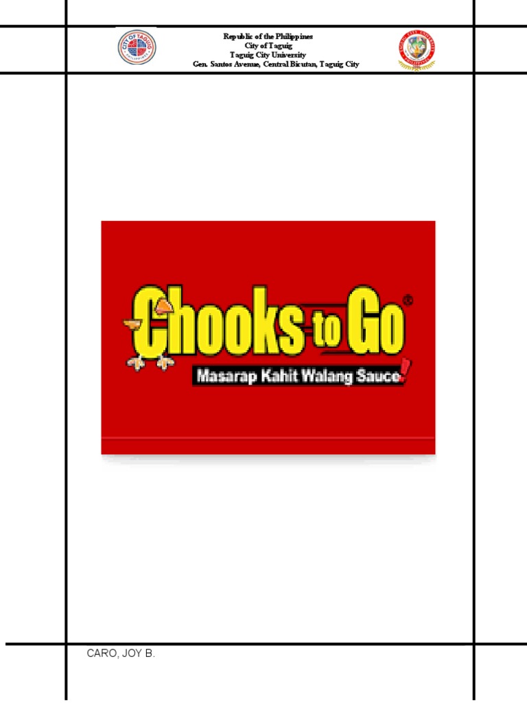 Research. Chooks To Go | PDF | Food Industry | Foods