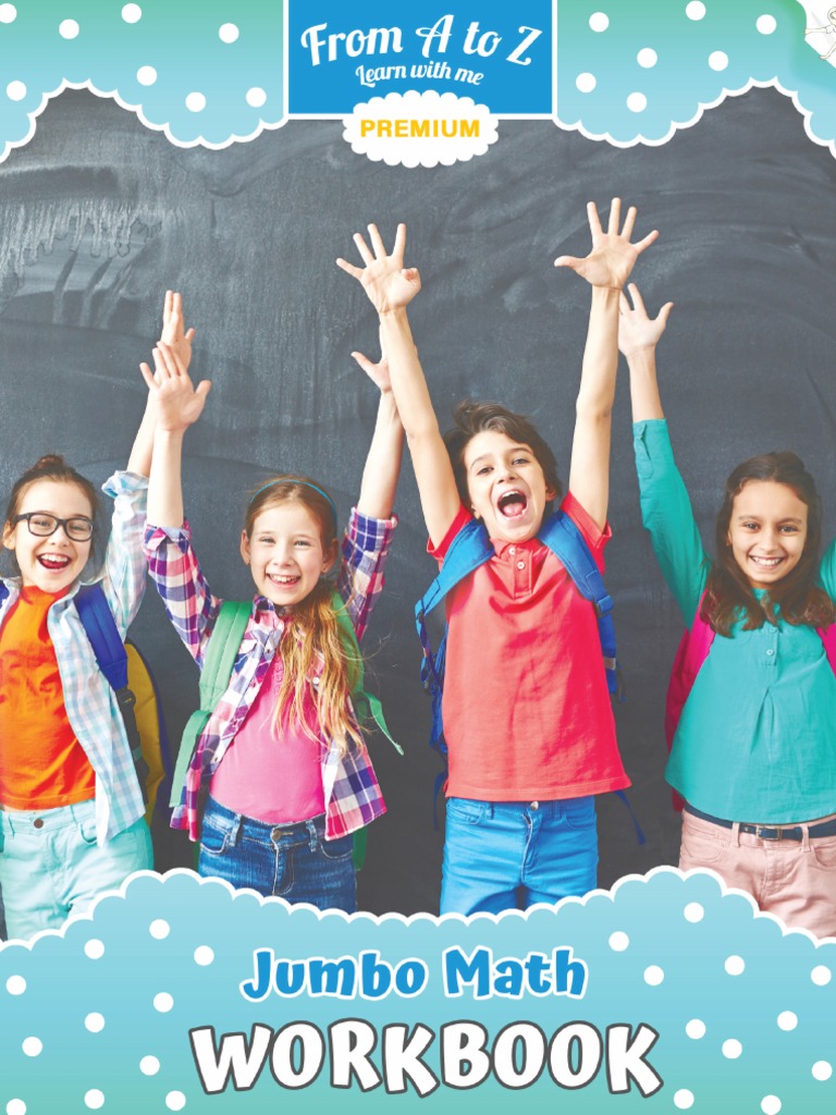 A To Z Learn With Me Jumbo Math Workbook Digital Download | PDF ...
