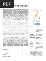 The Java History Timeline: Joshua C. Pilapil - Bsit2 | PDF | Java ...
