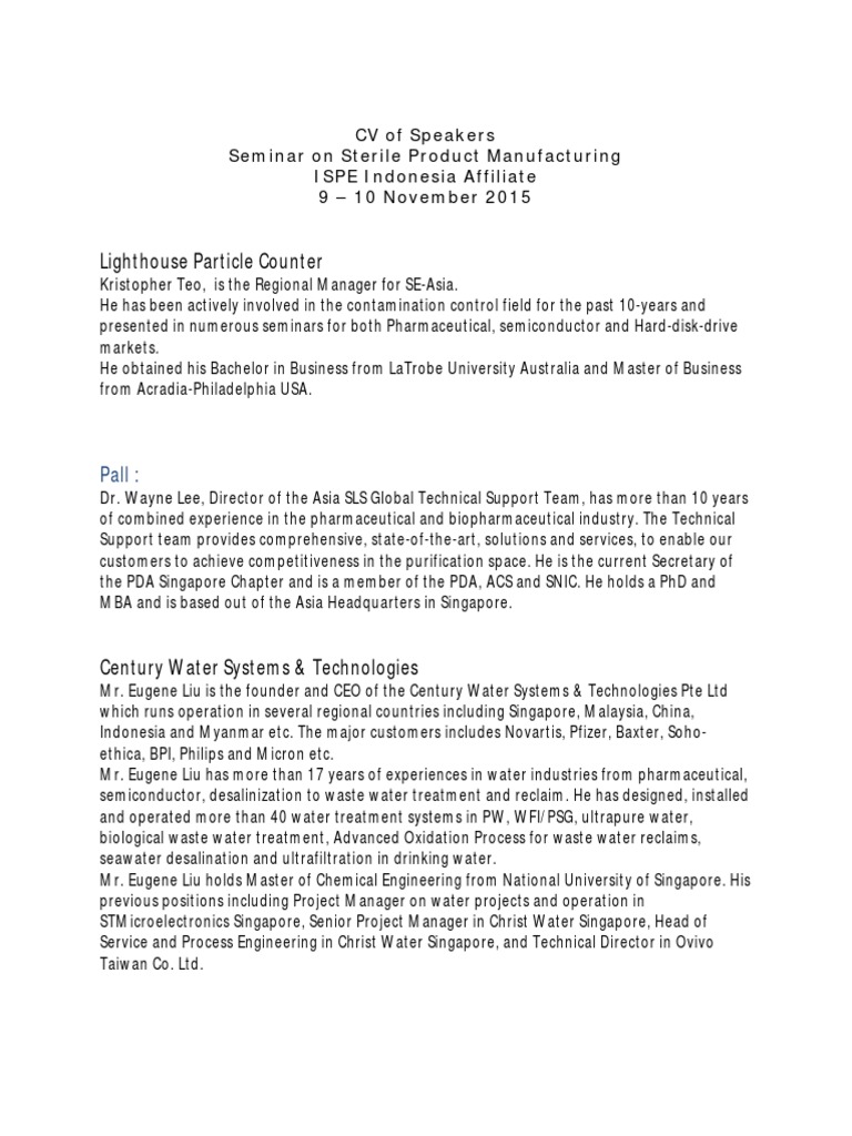 Lighthouse Particle Counter: Pall | PDF | Genetically Modified Organism ...