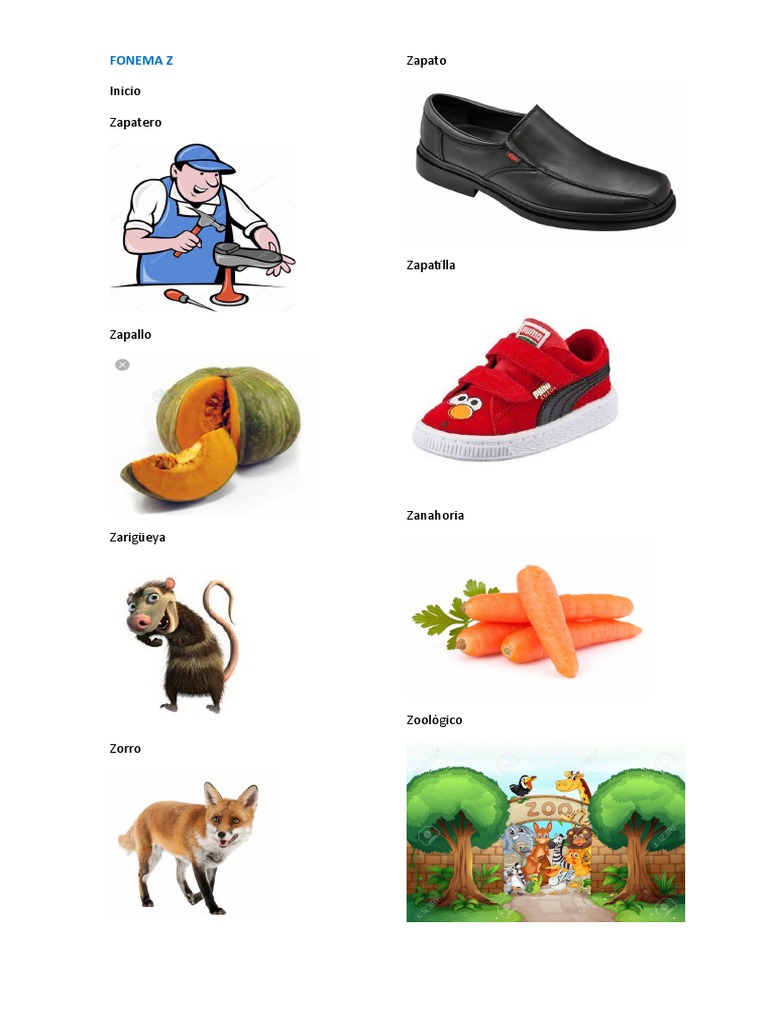 Fonema Z | PDF