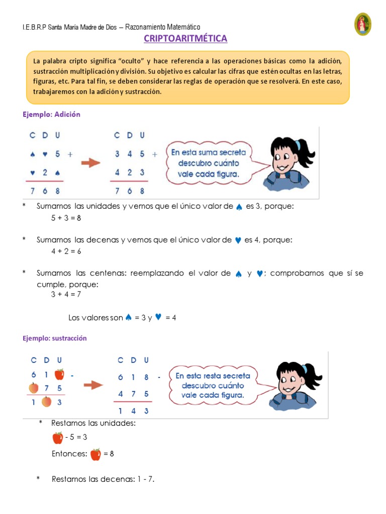 Criptoaritmética 08-06 | PDF