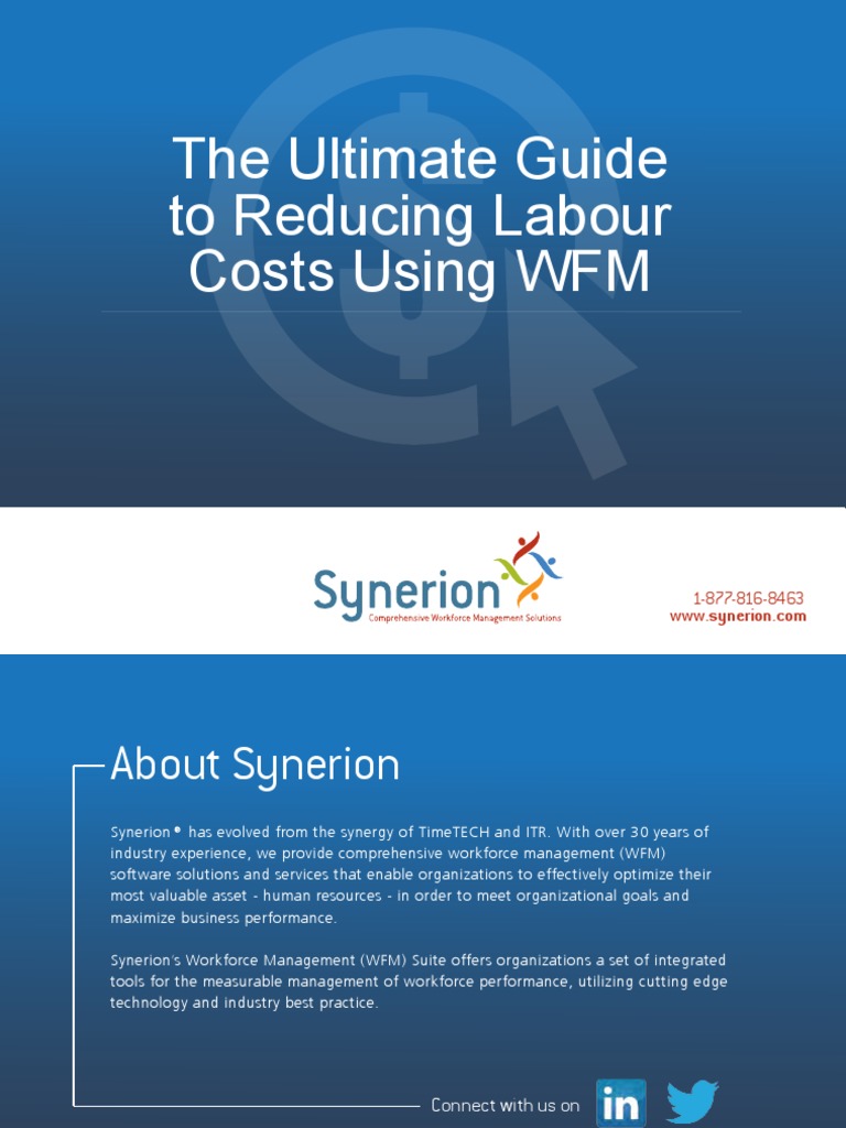 The Ultimate Guide To Reducing Labour Costs Using WFM | PDF | Analytics ...