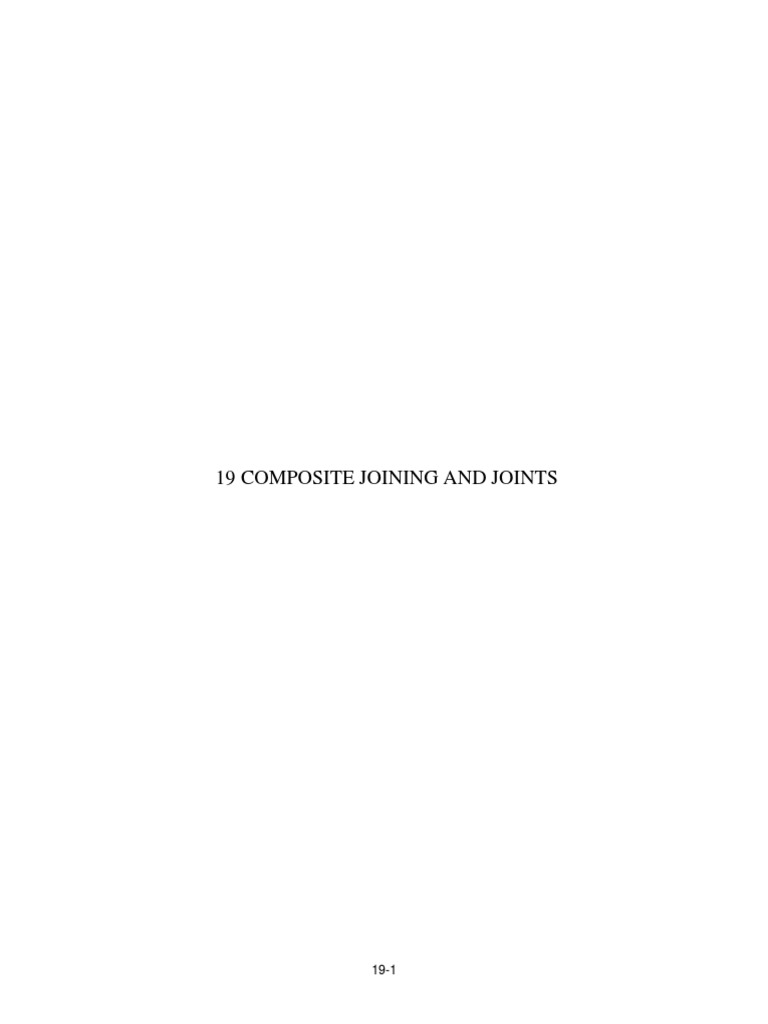 Composite Joining and Joints | PDF | Strength Of Materials | Composite ...