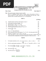 MATH2019 UNSW Test 1 Sample 1 | PDF | Acceleration | Mathematical Analysis