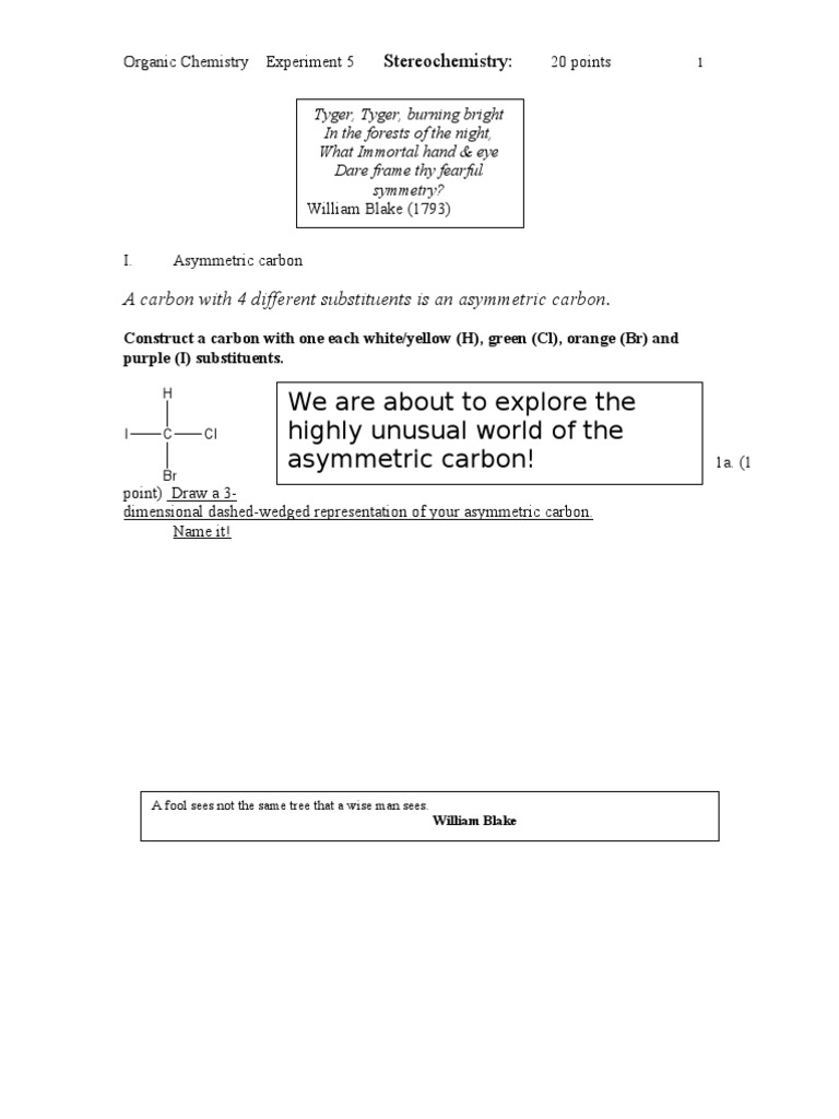 05 Stereochem | PDF | Chirality (Chemistry) | Stereochemistry