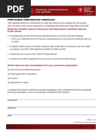 ACLS Precourse Self-Assessment | PDF
