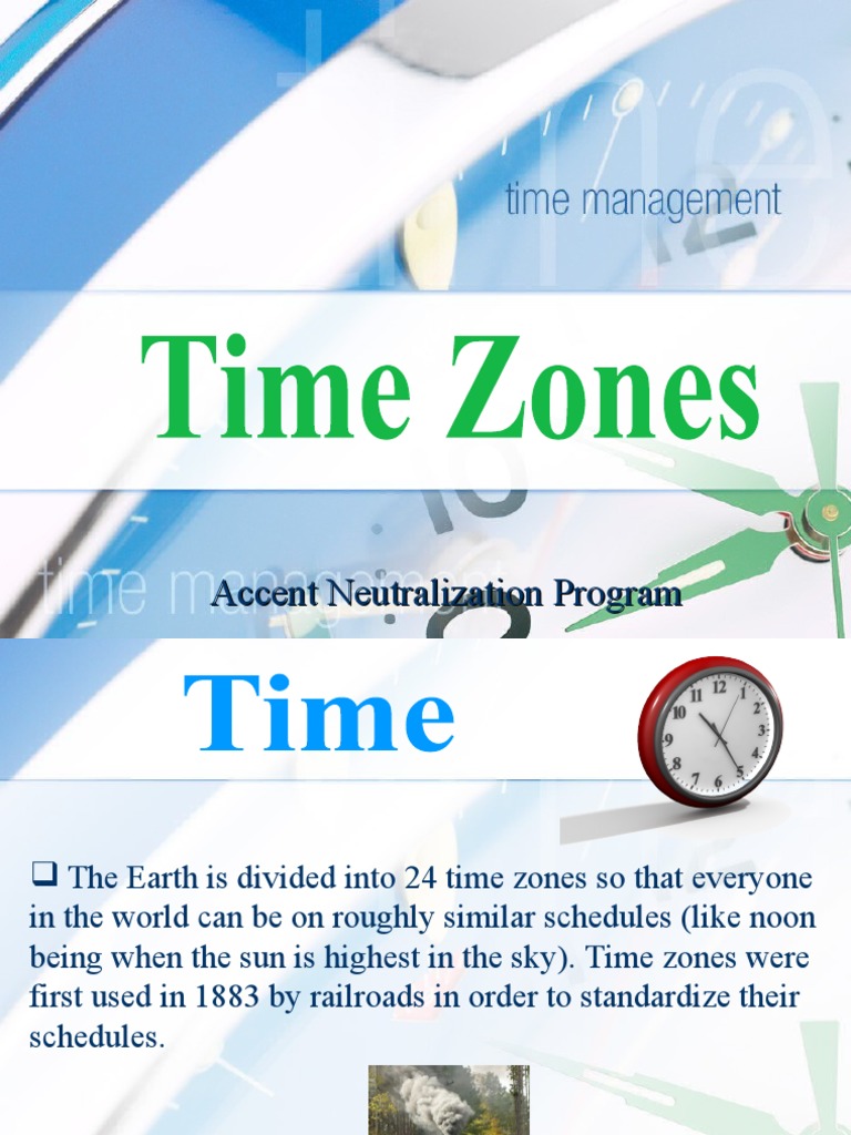 Time Zones | PDF | Daylight Saving Time | Eastern Time Zone