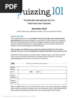 Bubble Tree Quizzes: Weekly Quiz 187 Questions and Answers | PDF ...