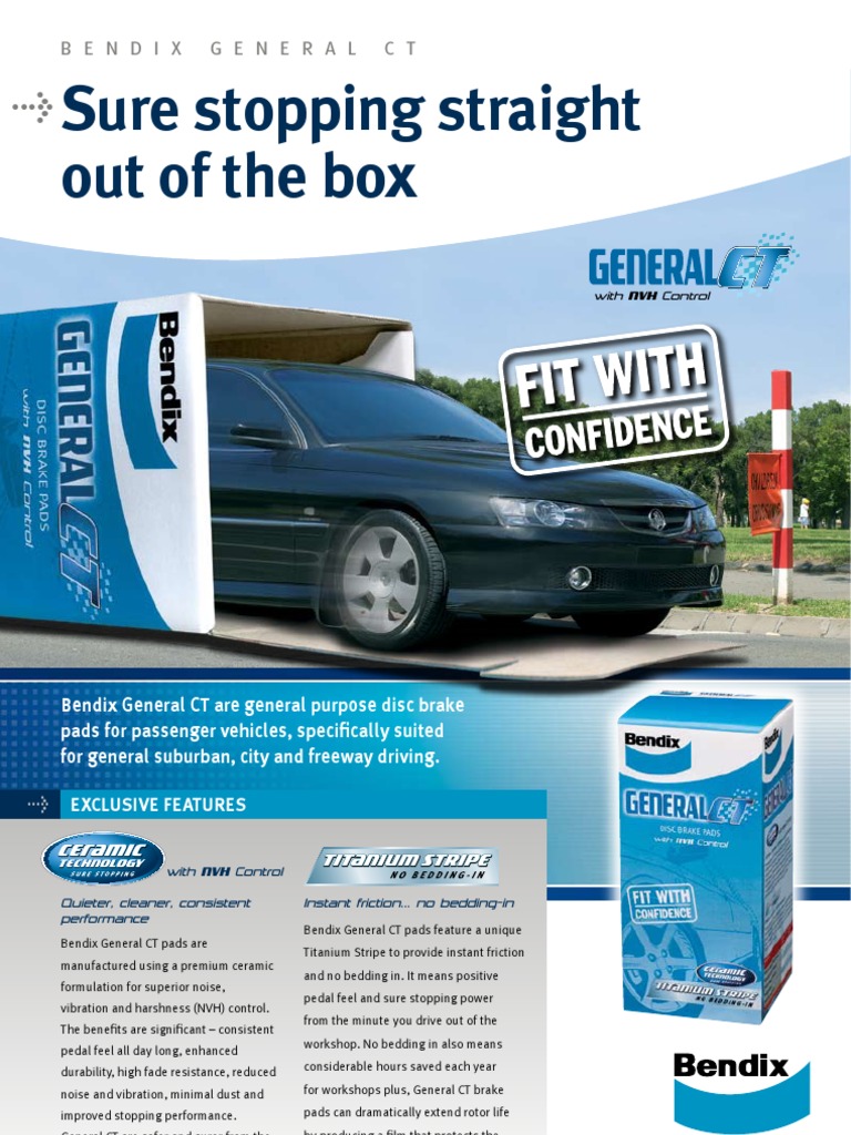 Bendix General CT | PDF | Brake | Vehicles