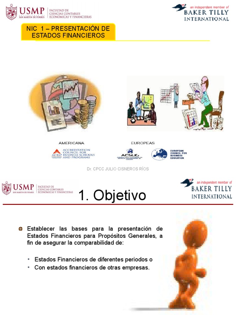 Nic 1 - Presentación de Eeff | PDF | Estado financiero | Devengo