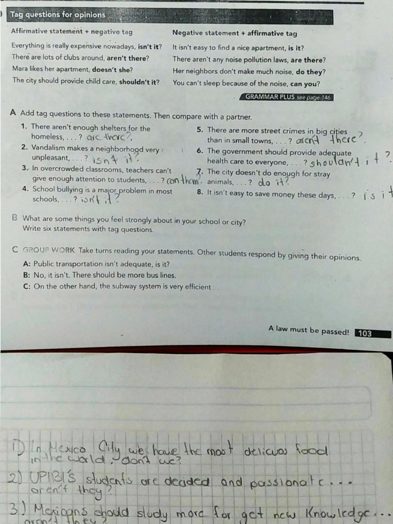 Understanding Tag Questions in English | PDF | Social Science