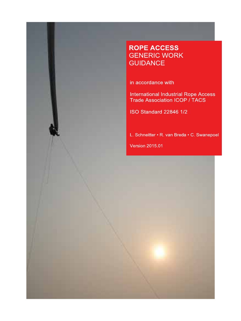 Rope Access General Work Guidance 2015-4 | PDF