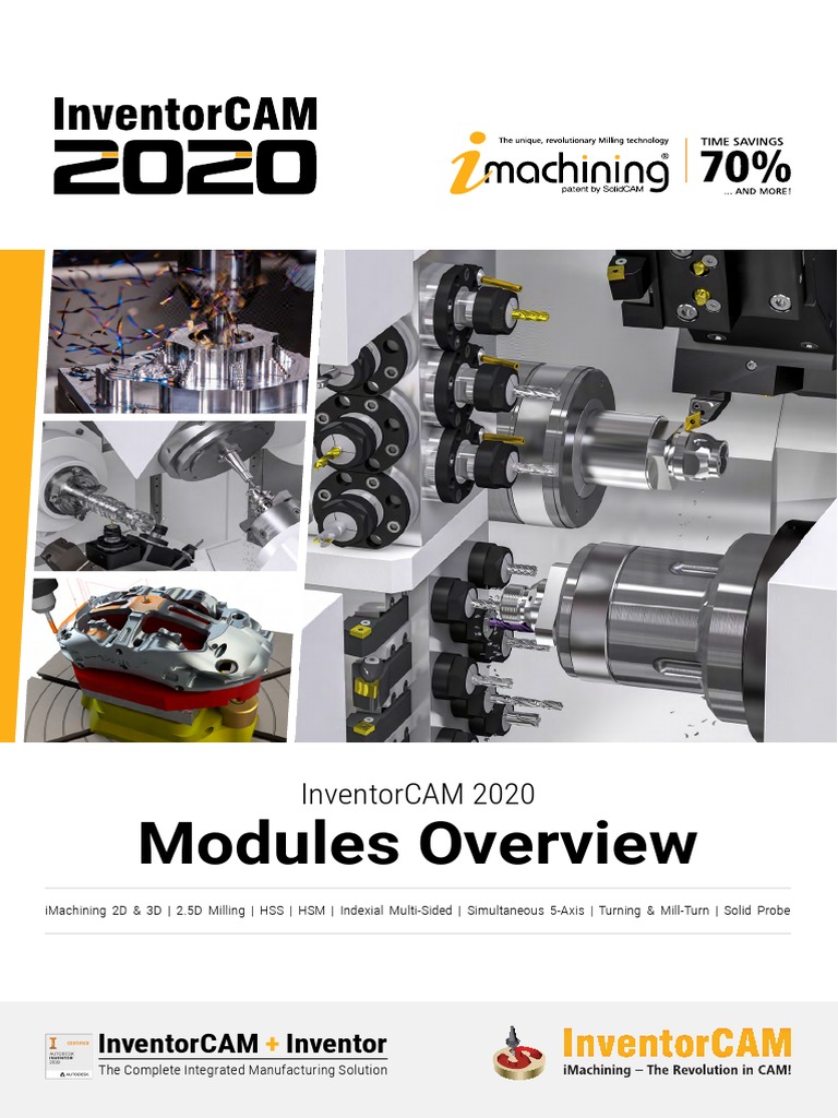 InventorCAM 2020 Modules Overview | PDF | Machining | Machines