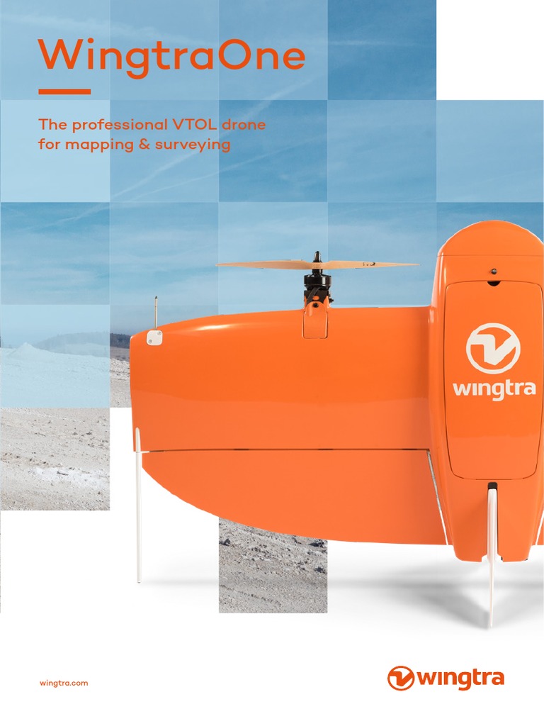 WingtraOne Brochure | PDF | Pixel | Image Resolution