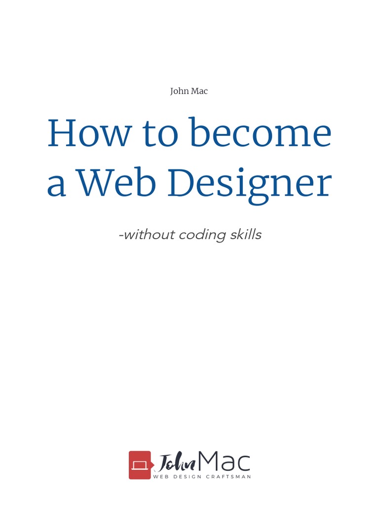 How To Become A Web Designer Without Coding Skills | PDF | Pay Pal ...