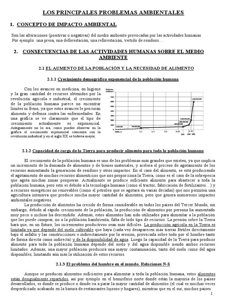 Problemas Ambientales | PDF