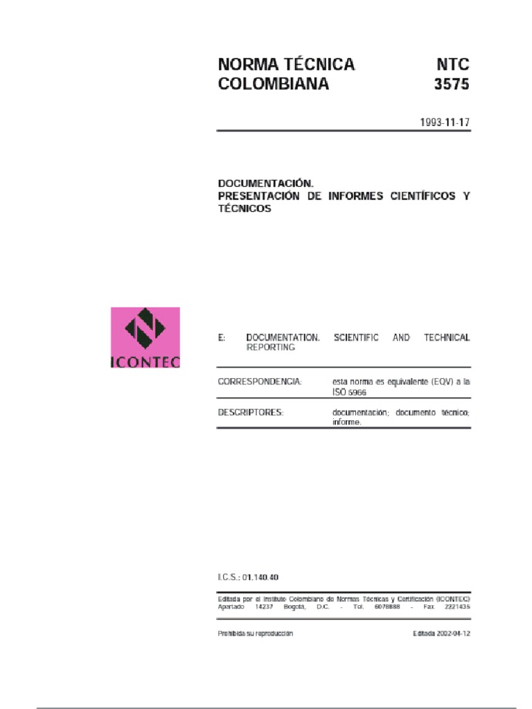 8 - NTC 3575 | PDF